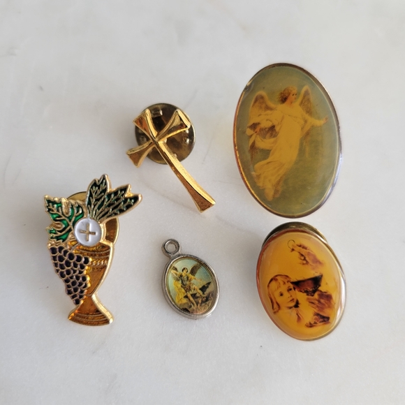 Other | Vintage Religious Pins Lot | Poshmark